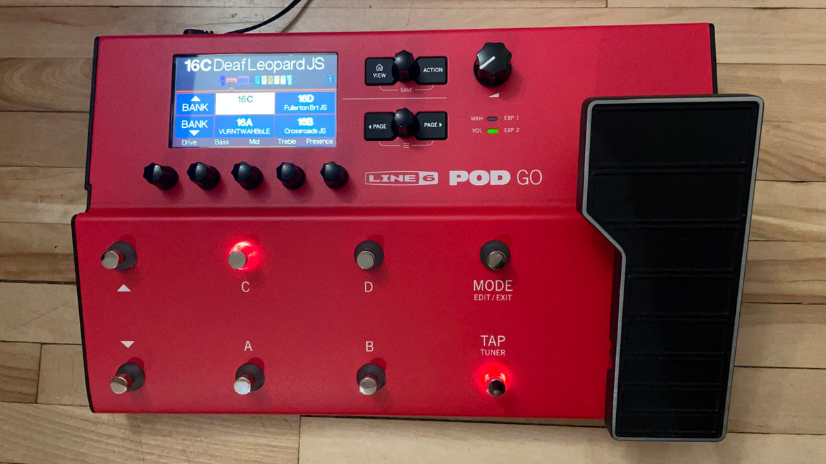 Line 6 POD Go multi-effects guitar processor review – Daratarin